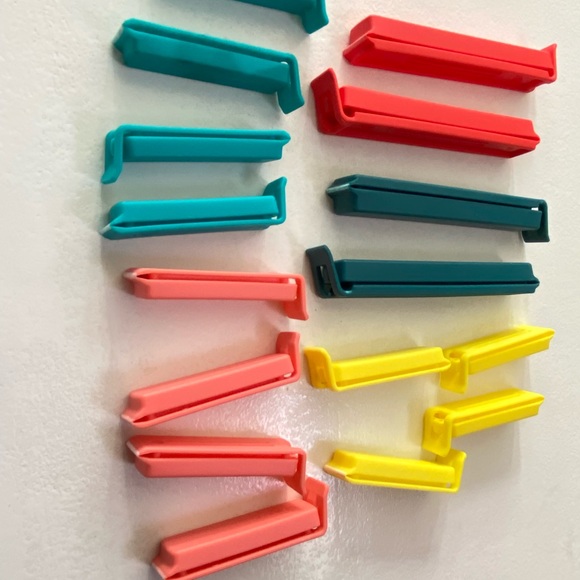 IKEA | Kitchen | 6x Ikea Bevara Sealing Clips Assorted Sizes Freezer ...